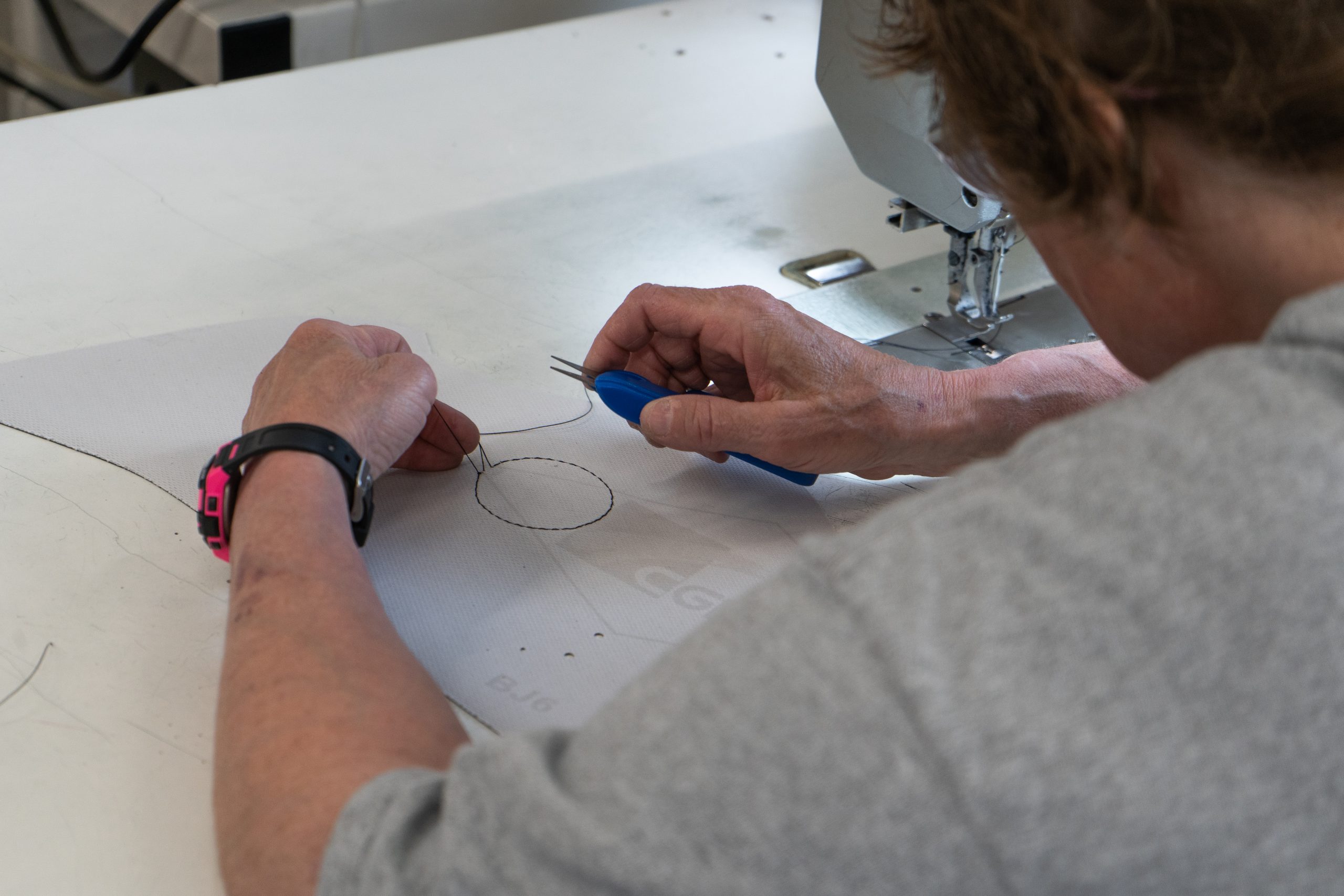 Industrial Sewing | Redline Plastics | Cut and Sow Redline