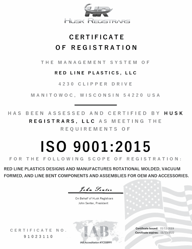 Quality Control - Redline Plastics | Redline Quality Control